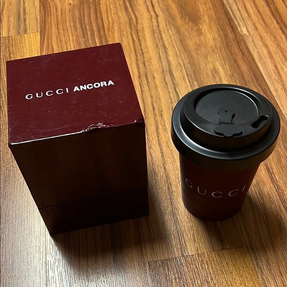 Gucci | Kitchen | Gucci Ancora Reusable Coffee Cup | Poshmark